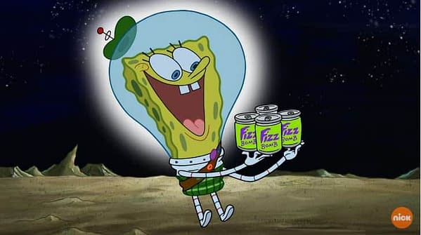 SpaceBob MerryPants: SpongeBob, Santa Team to Save Moon (Video)