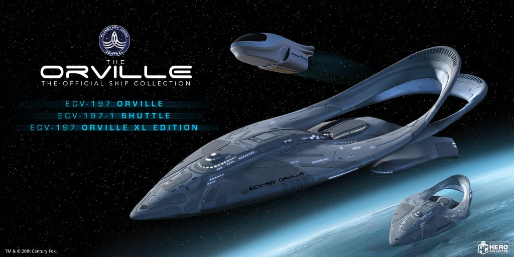 USS Orville Starship Collection Comes To Comic-Con@Home