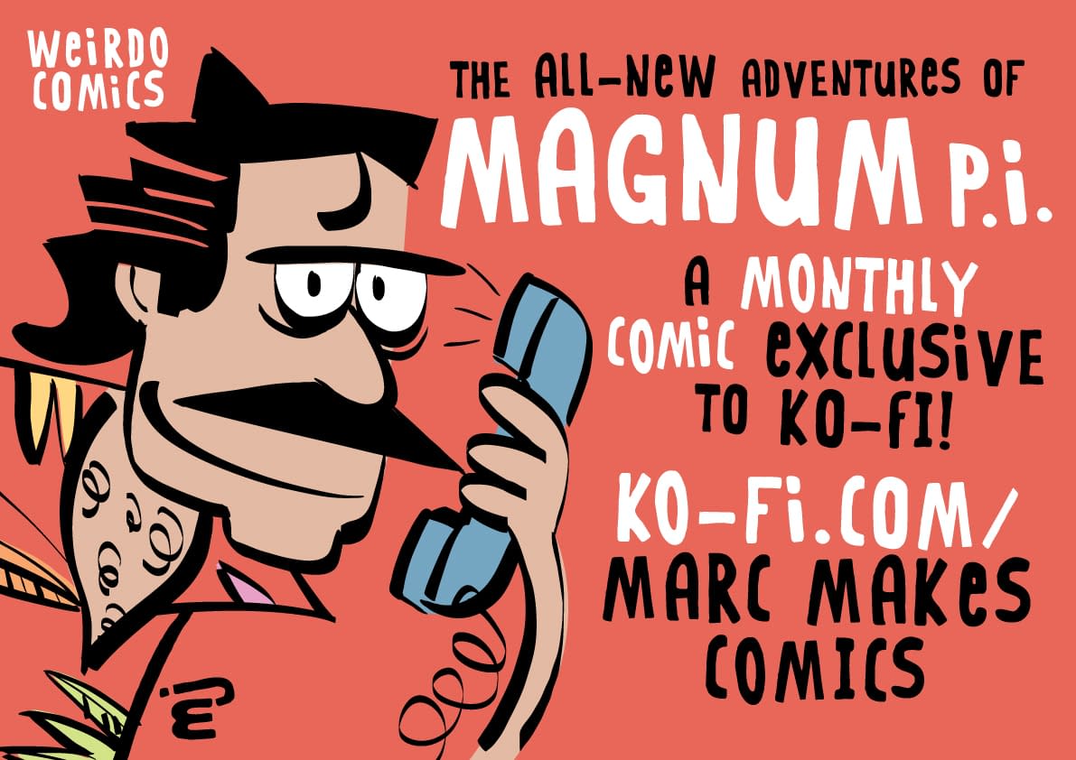 Magnum PI Web Comic Comes to Ko-Fi