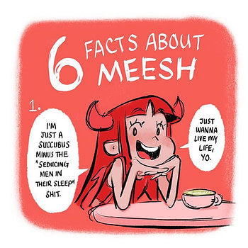 Succubishez's Michelle Lam Sells Meesh the Bad Demon For 6 Figures