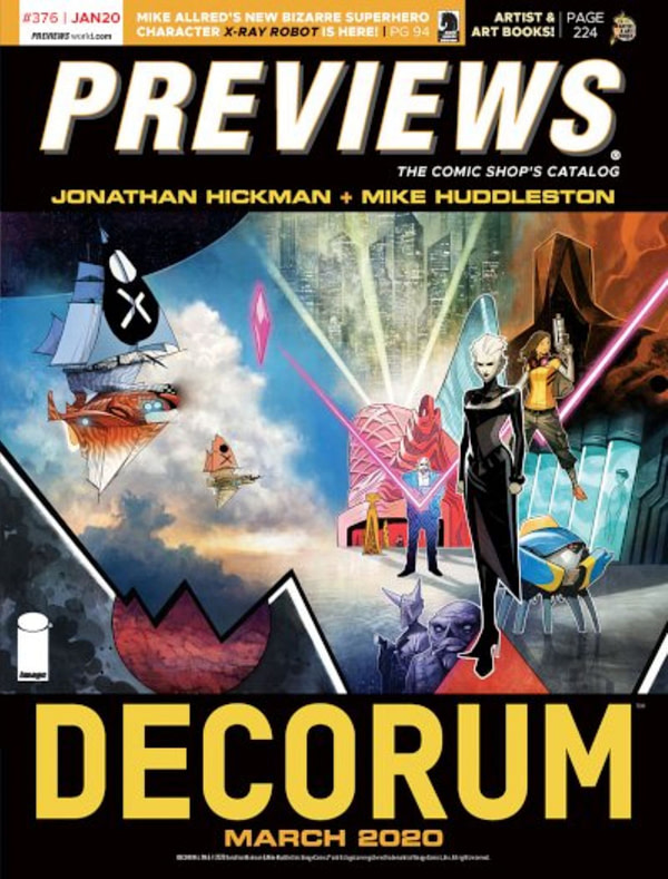 Jonathan Hickman's New Image Comic, Decorum, on Front of Next Week's ...