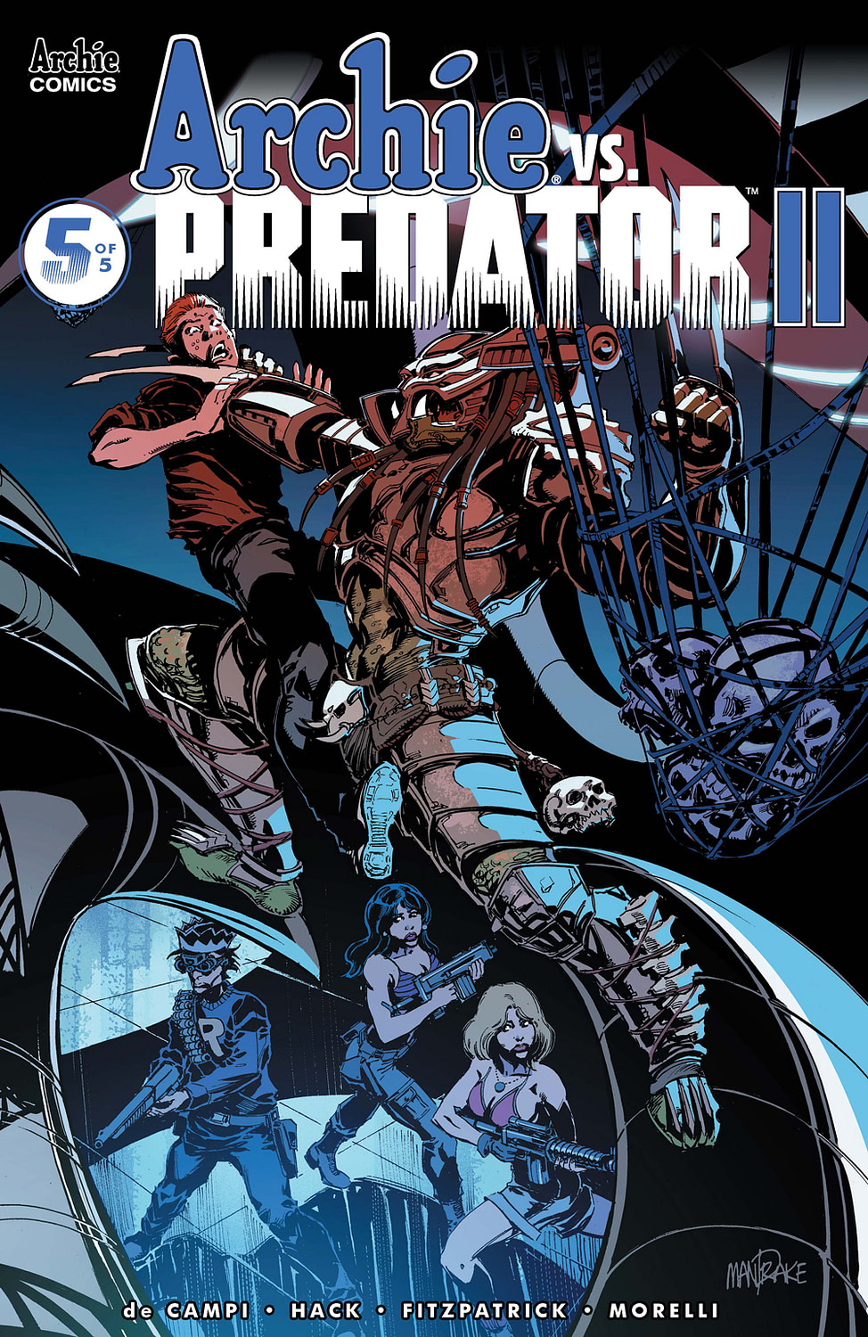 First Look at January's Archie vs. Predator 2 #5