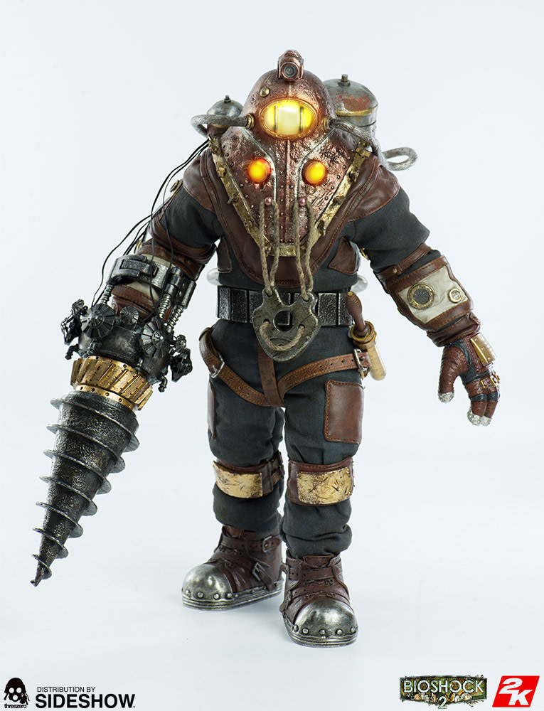 Bioshock 2 Subject Delta and Little Sister Rise Up with Threezero