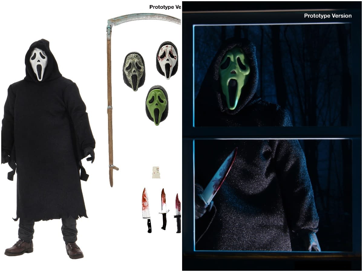NECA Debuts Two New Ghostface FIgures From Scream Franchise