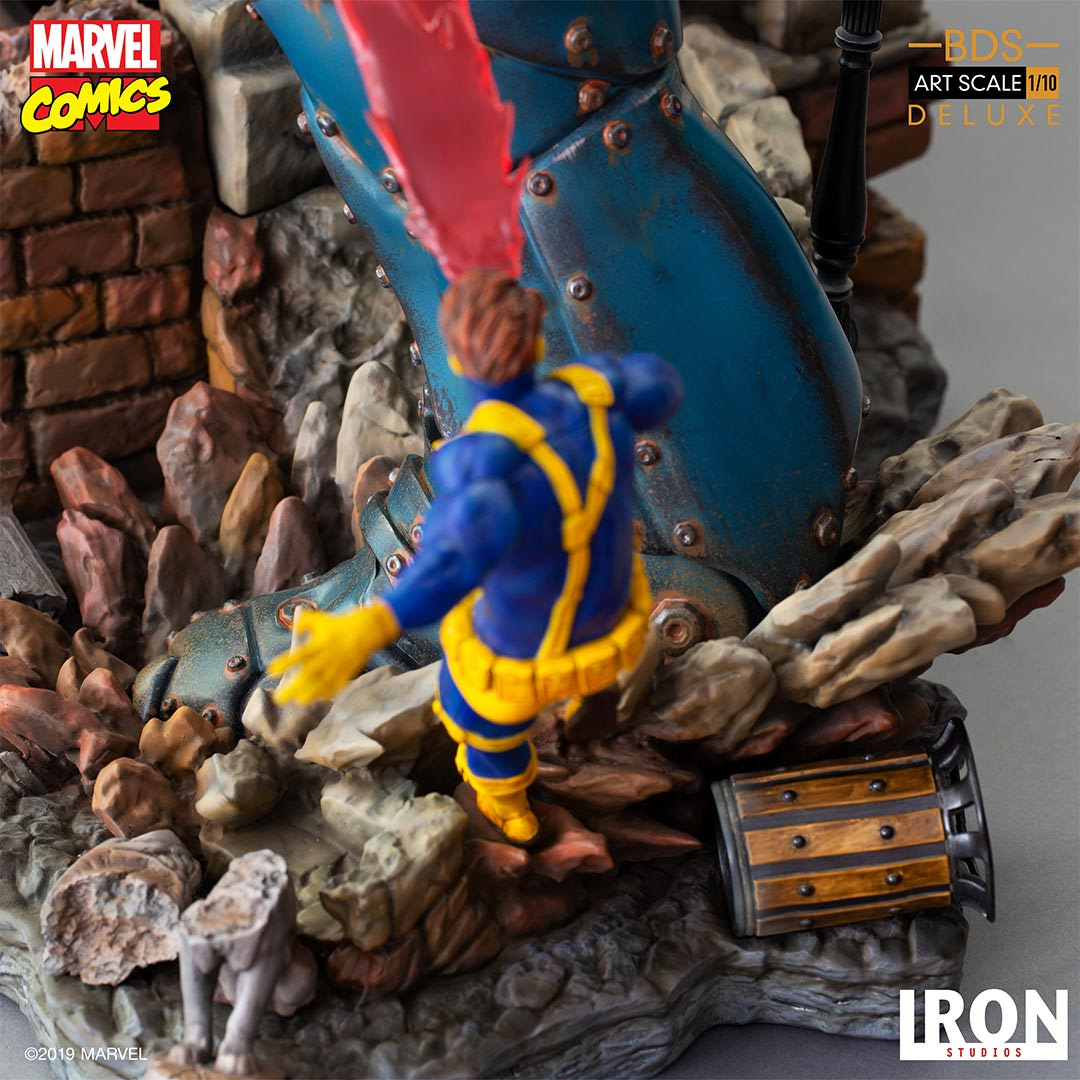 The X-Men Take on a Sentinel in New Iron Studios Statue