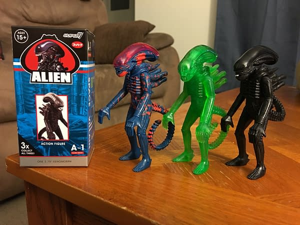 Super7 Gets Blind Boxes Right With Alien Xenomorph ReAction Figures