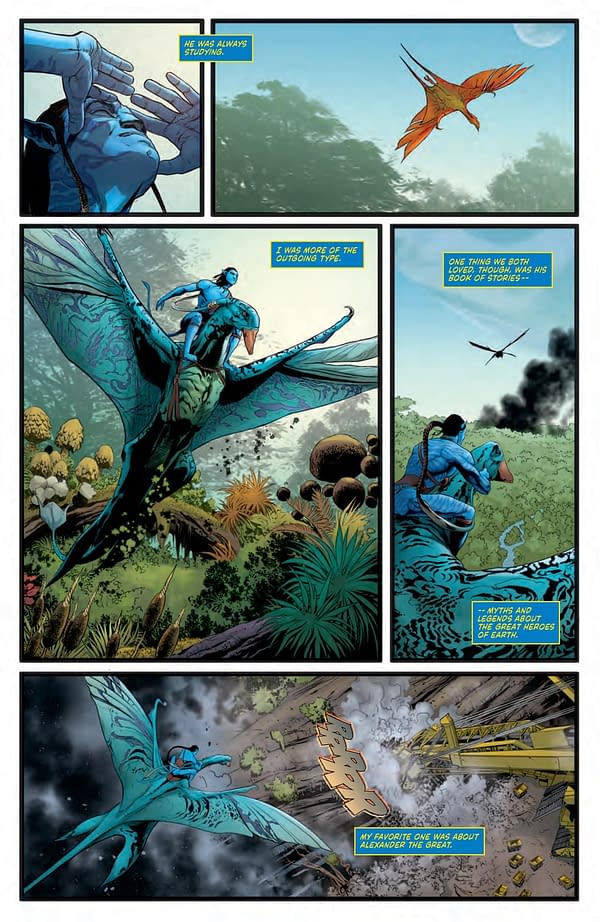 A First Look At The James Cameron Avatar Comic For Free Comic Book Day 2017