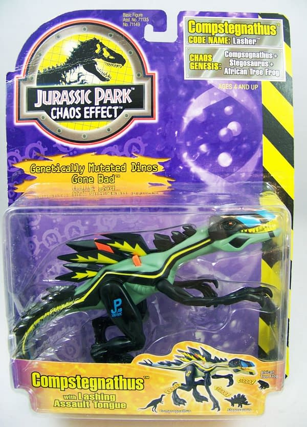 Toy Takeover: Jurassic Park: Chaos Effect Card Back Dinos by Kenner