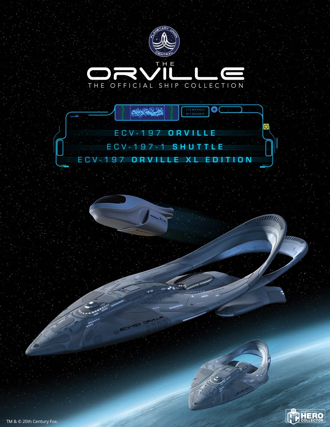 USS Orville Starship Collection Comes To Comic-Con@Home