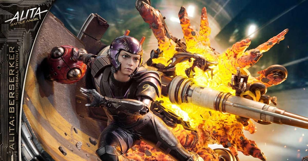Alita: Battle Angel Toys Out for Motorball with Prime 1 Studio