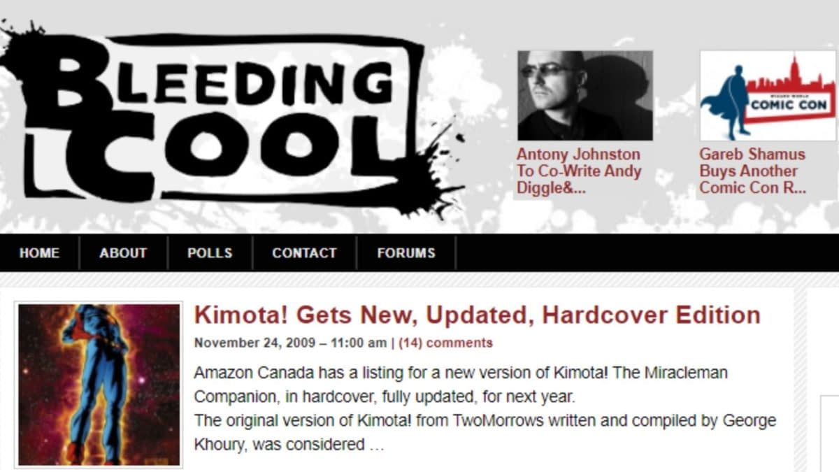 Comics: Comic Book News, Rumors & Information - Bleeding Cool