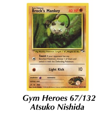 Mankey Pokemon Card