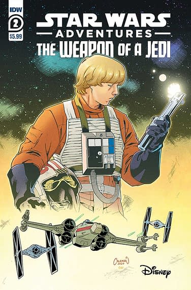 Luke Skywalker Comic Art