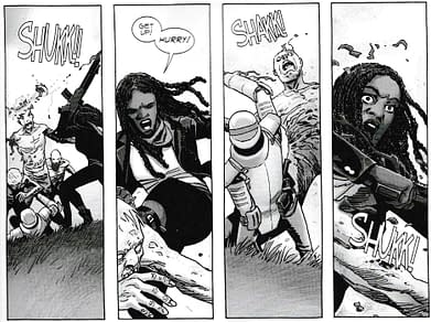 Walking Dead Comic Michonne