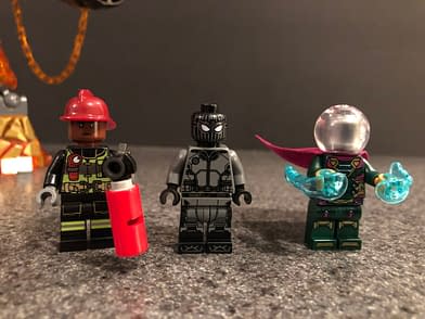 Spider Man Molten Man Lego Set