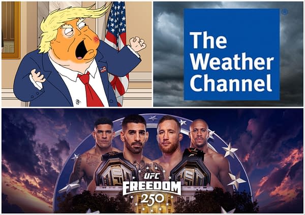 UFC 250: Trump Team Gets Triggered by The Weather Channel