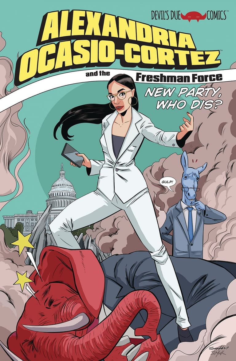 Comic Book Star Alexandria Ocasio-Cortez Says Being a Superhero for a ...