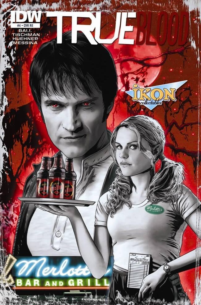 True Blood #4 Variant - 1000 Copies In Australia