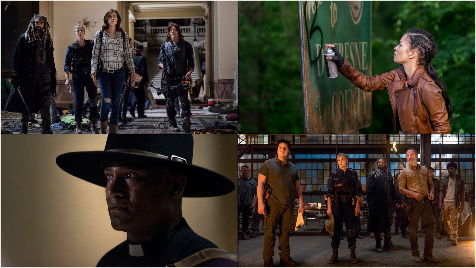 AMC's The Walking Dead: New Season 9 Teaser, Character Profile Images