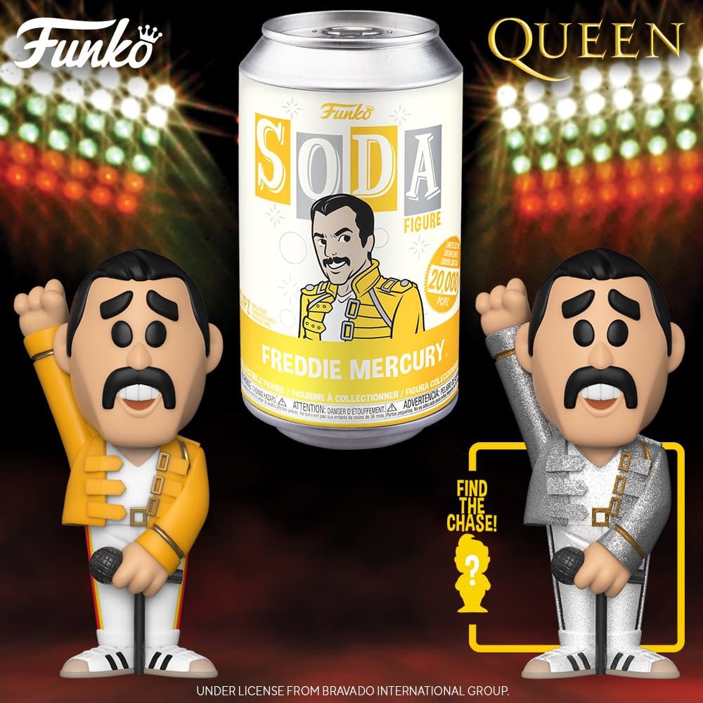 New Funko Soda Reveals - DC Comics and Freddie Mercury