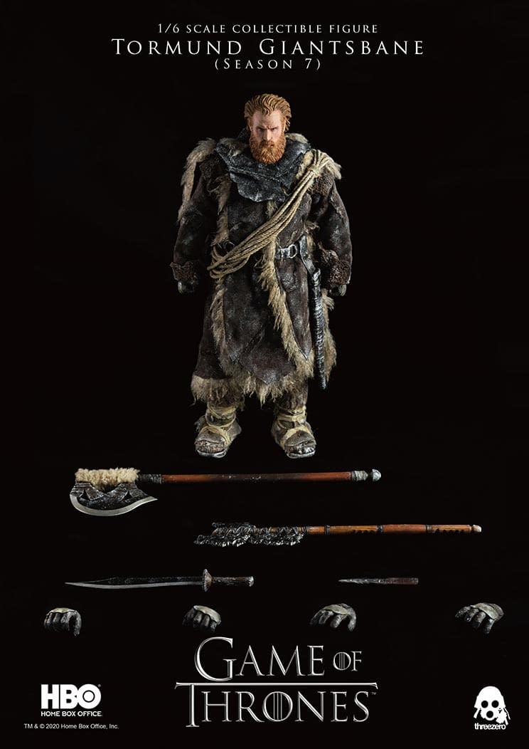 Game of Thrones Tormund Giantsbane Arrives at threezero