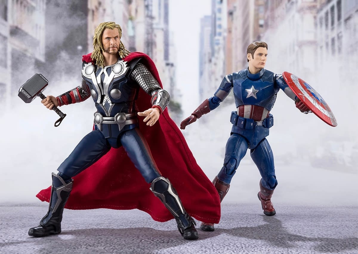 Thor Gets New Avengers Assemble Figure From S.H. Figurarts