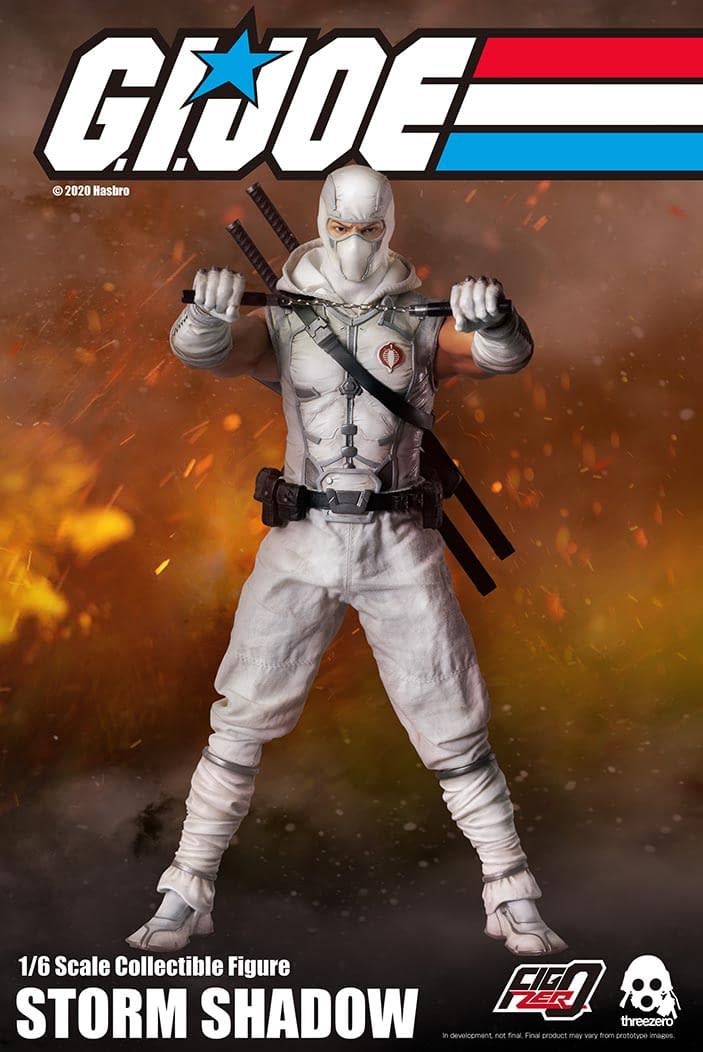 G.I. Joe Storm Shadow Get New Figure from threezero and Hasbro