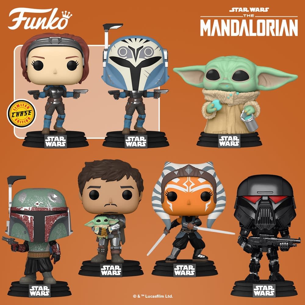 Funko Reveals New Wave Of Star Wars The Mandalorian Pop Vinyls