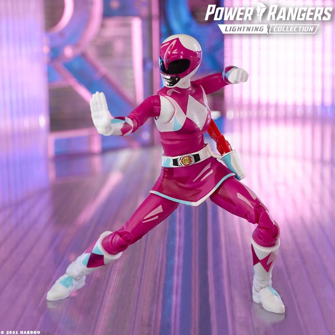 Power Rangers Pink Ranger Invades GameStop With Hasbro Exclusives