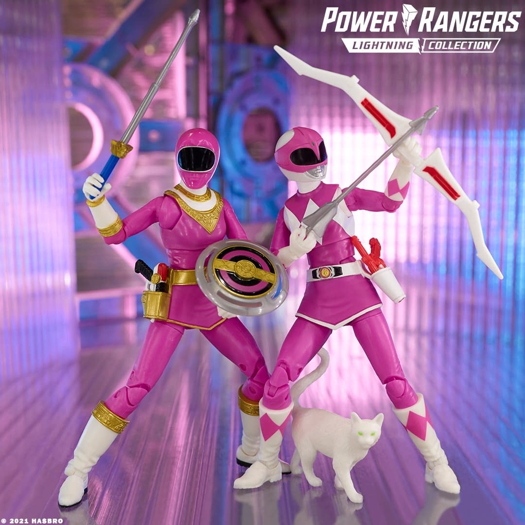 Power Rangers Pink Ranger Invades GameStop With Hasbro Exclusives