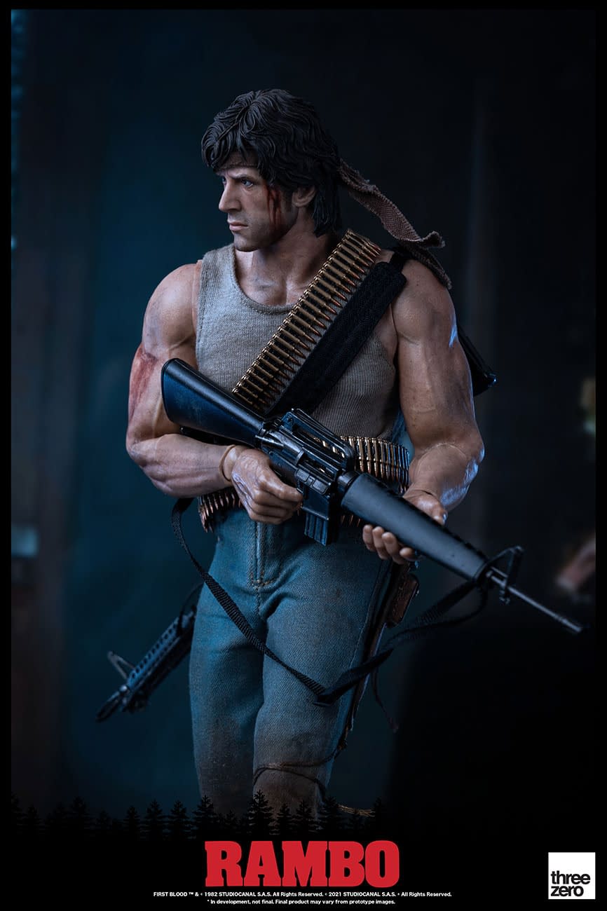 Rambo Gets First Blood with New 1/6th Scale Figure from threezero