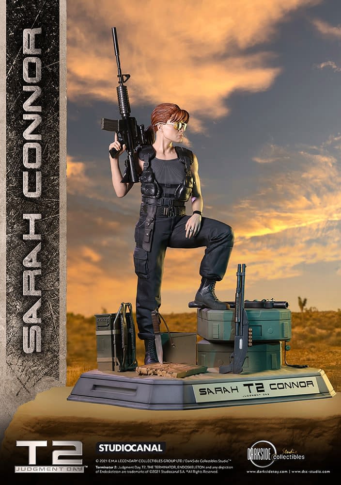 Terminator 2 Sarah Connor New Terminator 2 3D Images Can Make