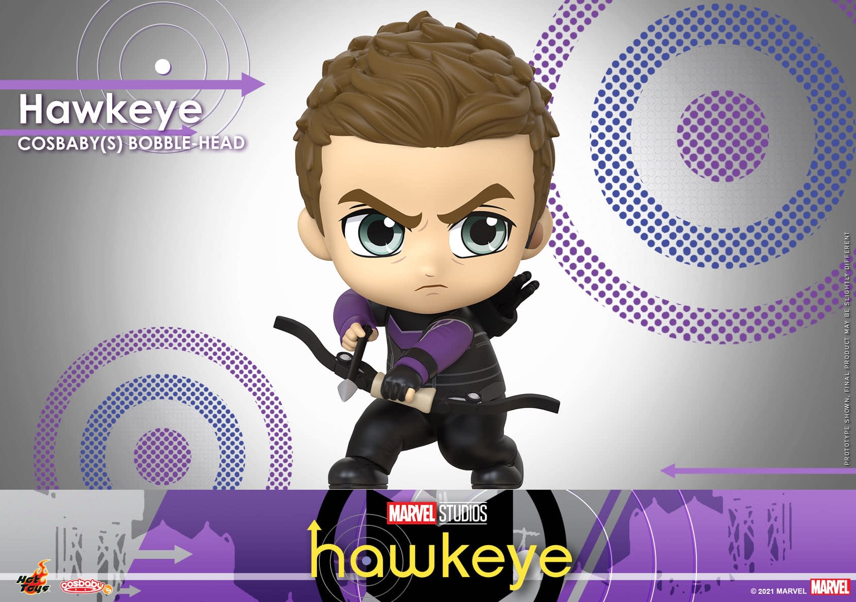 Hot Toys Reveals Marvel Studios Hawkeye Cosbaby Collection