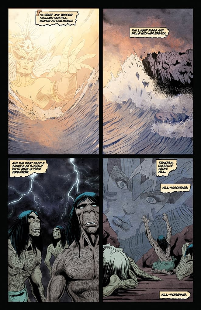Unbreakable Red Sonja #4 Preview: Forbidden Origins