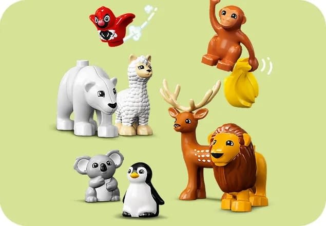 Kids Can Learn About The Wild Animals Of The World With LEGO DUPLO Kids Can Learn About The Wild Animals Of The World With LEGO DUPLO