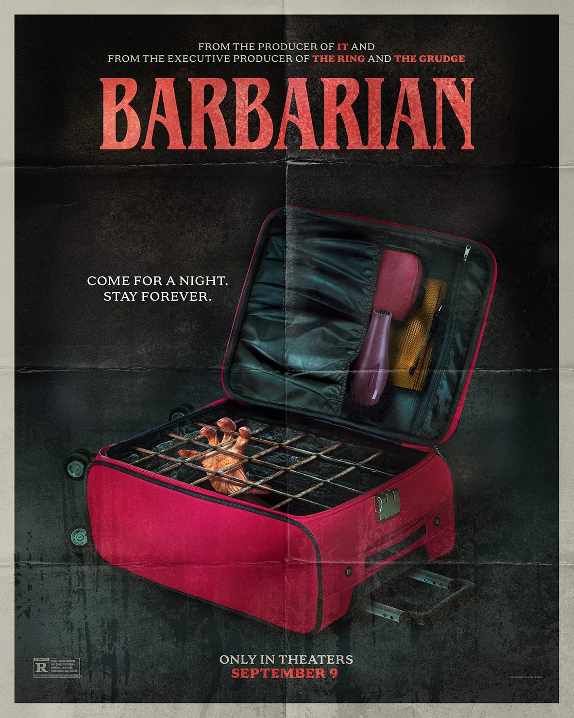 Barbarian Releases Wicked Cool Throwback Style Poster Barbarian Releases Wicked Cool Throwback Style Poster