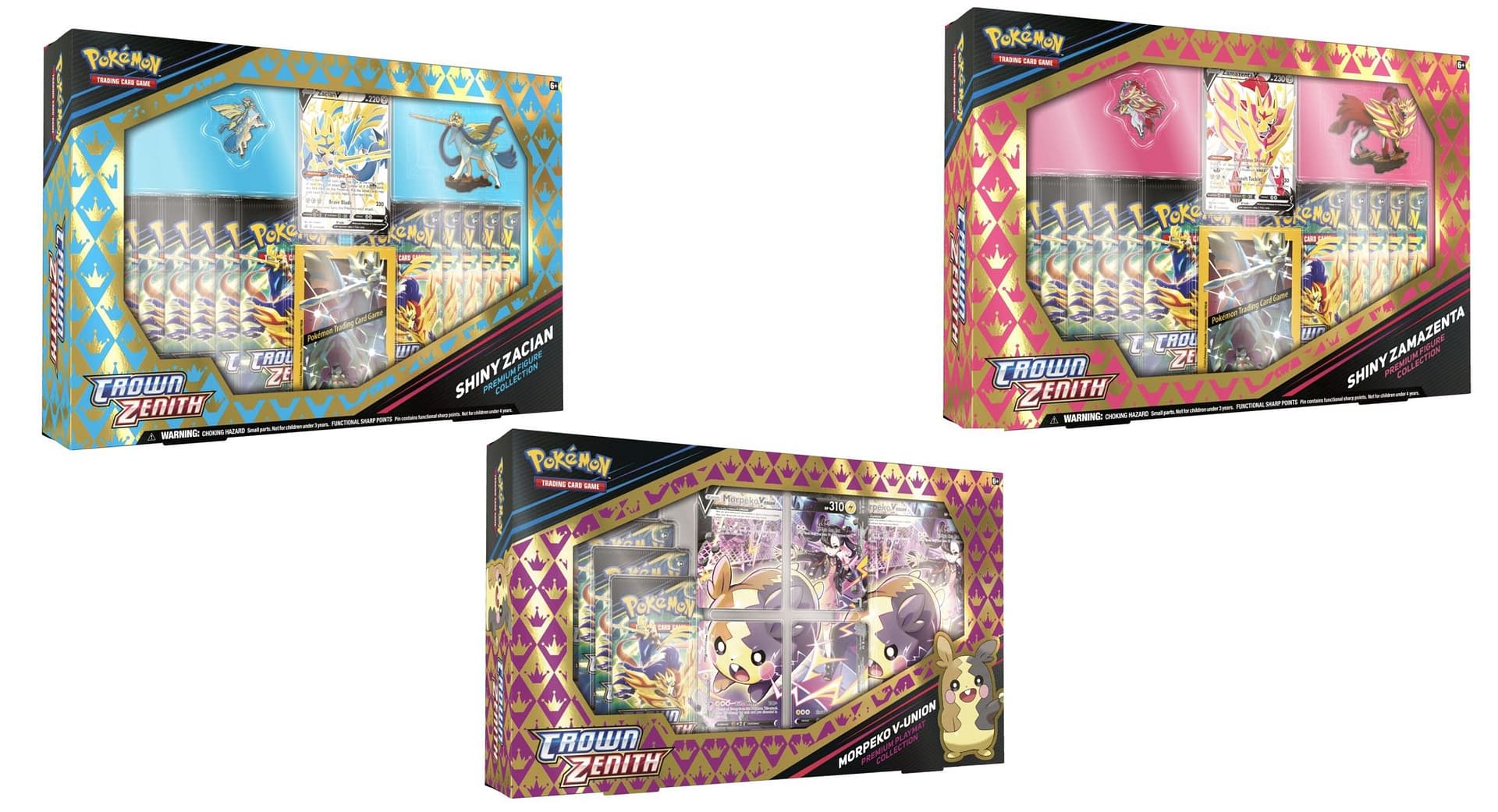 Pok mon TCG Reveals Products Pack Art For Crown Zenith Pok mon TCG Reveals Products Pack Art For Crown Zenith