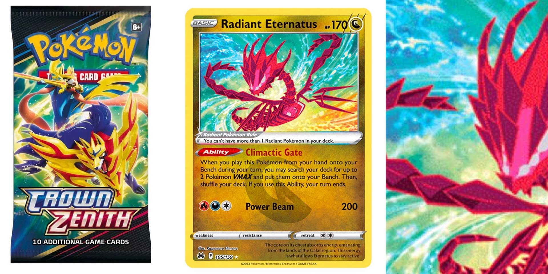 Pok mon TCG Crown Zenith s English Radiant Eternatus Revealed Pok mon TCG Crown Zenith s English Radiant Eternatus Revealed