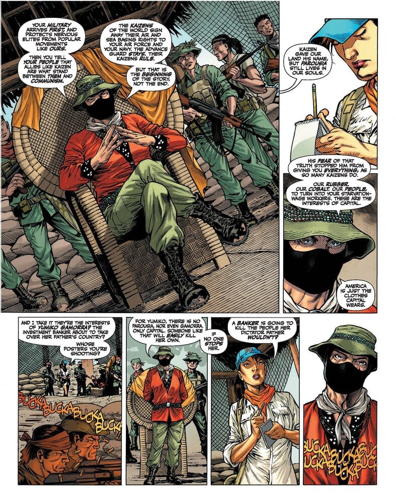 DC Reveals First Look at March's Waller vs. Wildstorm #1