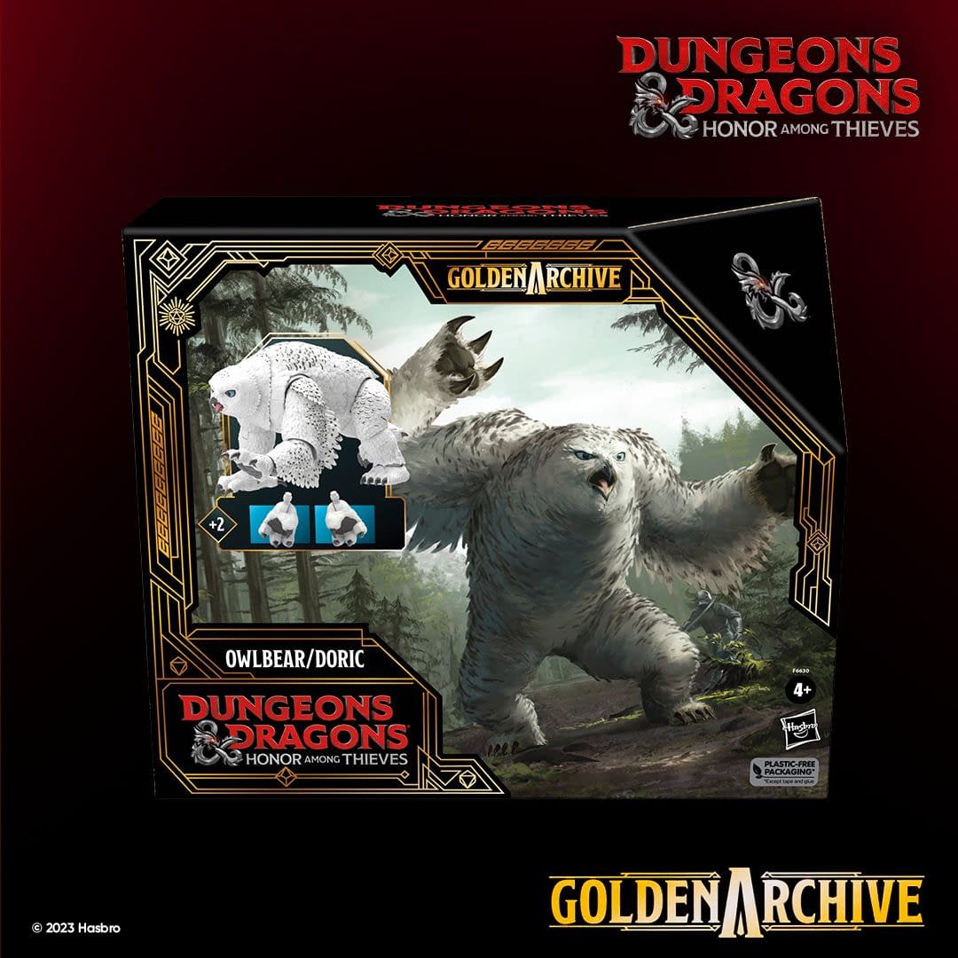 Dungeons & Dragons: Honor Among Thieves Owlbear Arrives at Hasbro