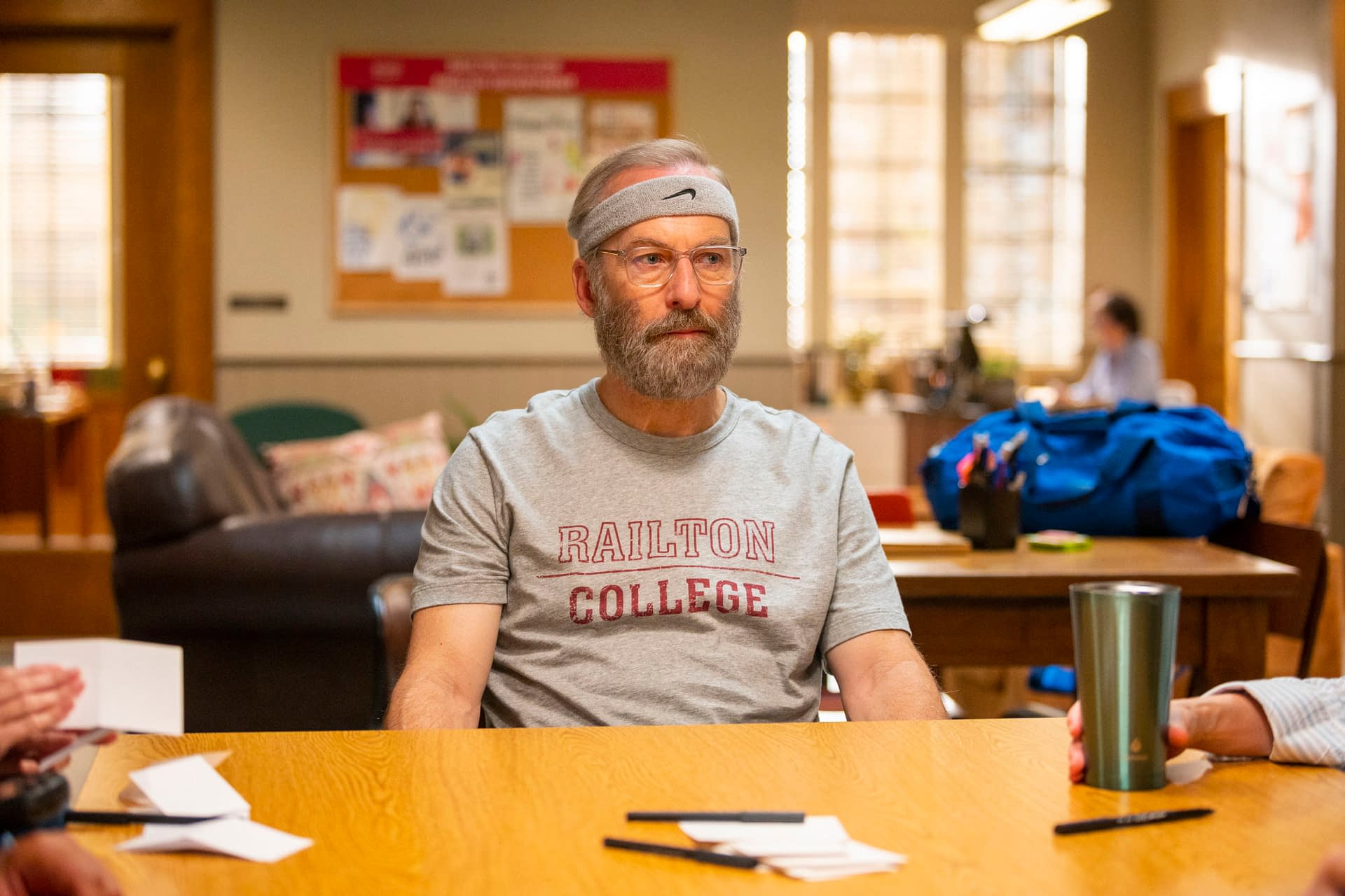 Lucky Hank Season 1 E01 Preview Images; Meet Railton College's Faculty