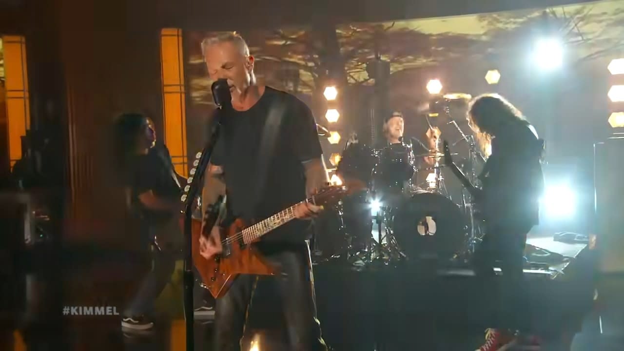 Metallica/Jimmy Kimmel Video: Live Music! Stranger Things! Puppetry? Metallica/Jimmy Kimmel Video: Live Music! Stranger Things! Puppetry?