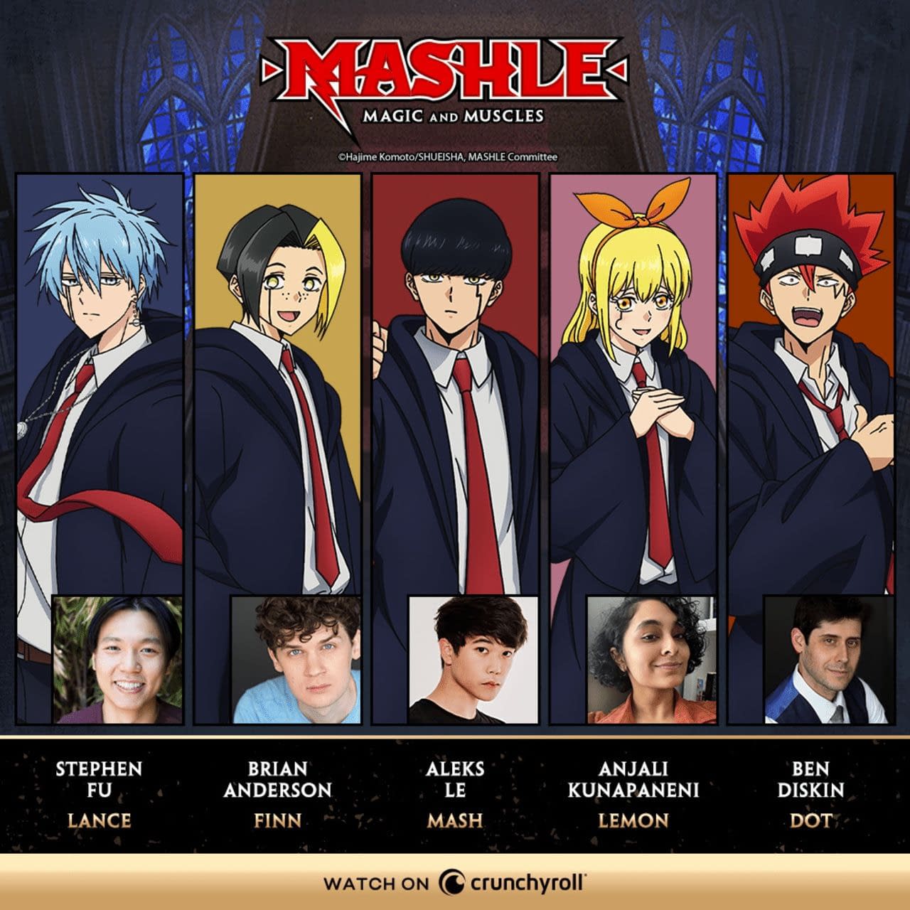 Mashle Magic And Muscles Characters Wholesale UK Www pinnaxis
