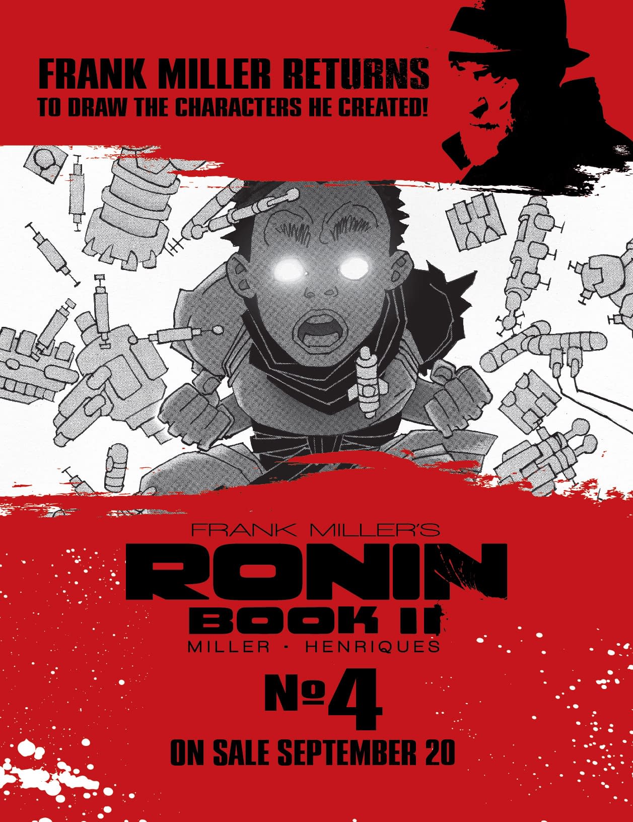 Frank Miller To Draw Ronin Book II #4 Entirely Himself