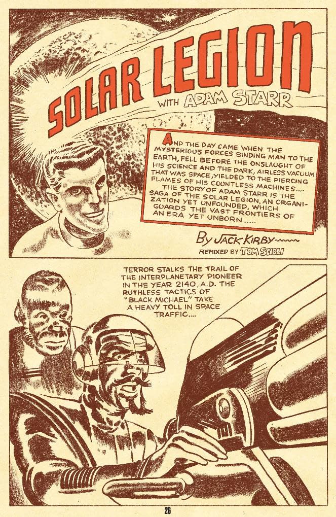 83 Years Later, Tom Scioli Recreates Jack Kirby's Starr Warriors