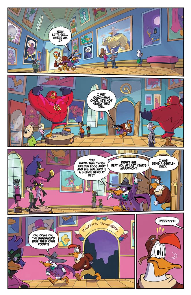 Darkwing Duck #7 Preview: Darkwing Joins the Justice Ducks?
