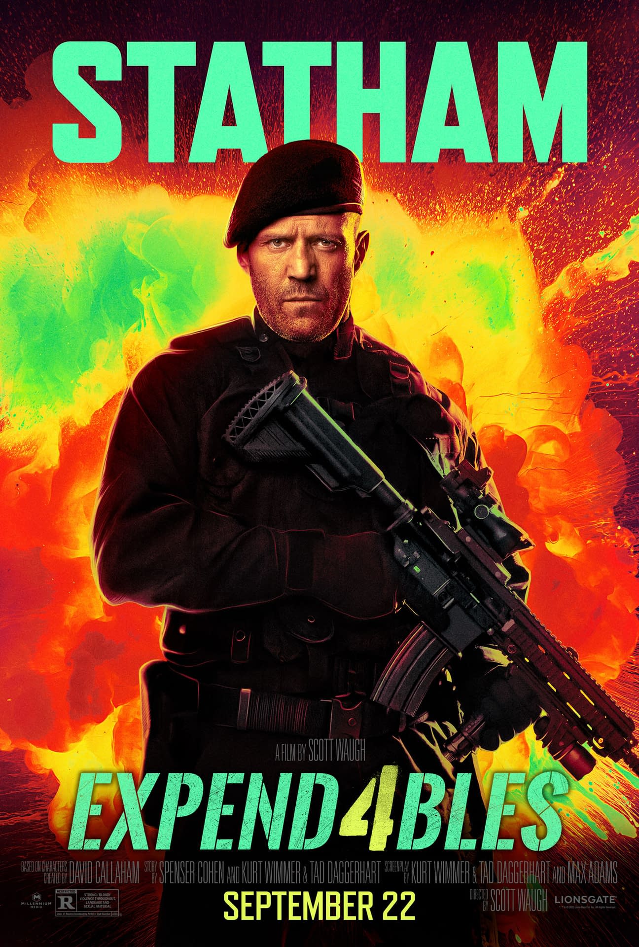 Expend4bles: 11 New Character Posters And A New Red Band Trailer