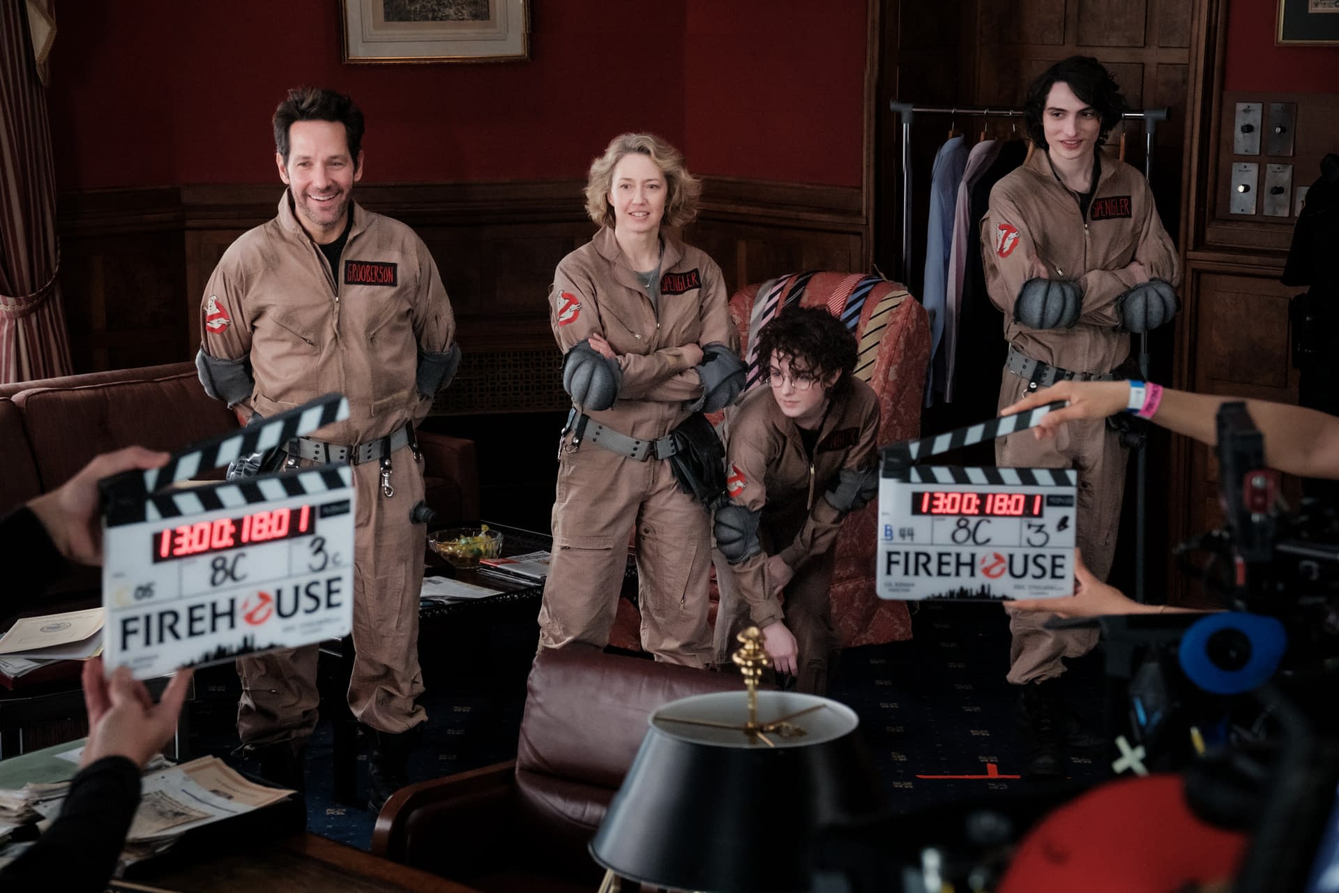 Ghostbusters: Frozen Empire - 1 New Image & 1 Behind-The-Scenes Image