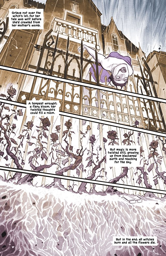 Vampirella: Dead Flowers #4 Preview: Graveyard Smash