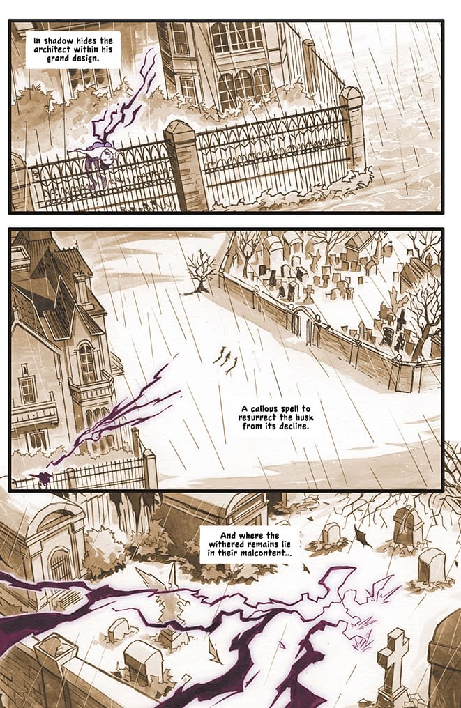 Vampirella: Dead Flowers #4 Preview: Graveyard Smash